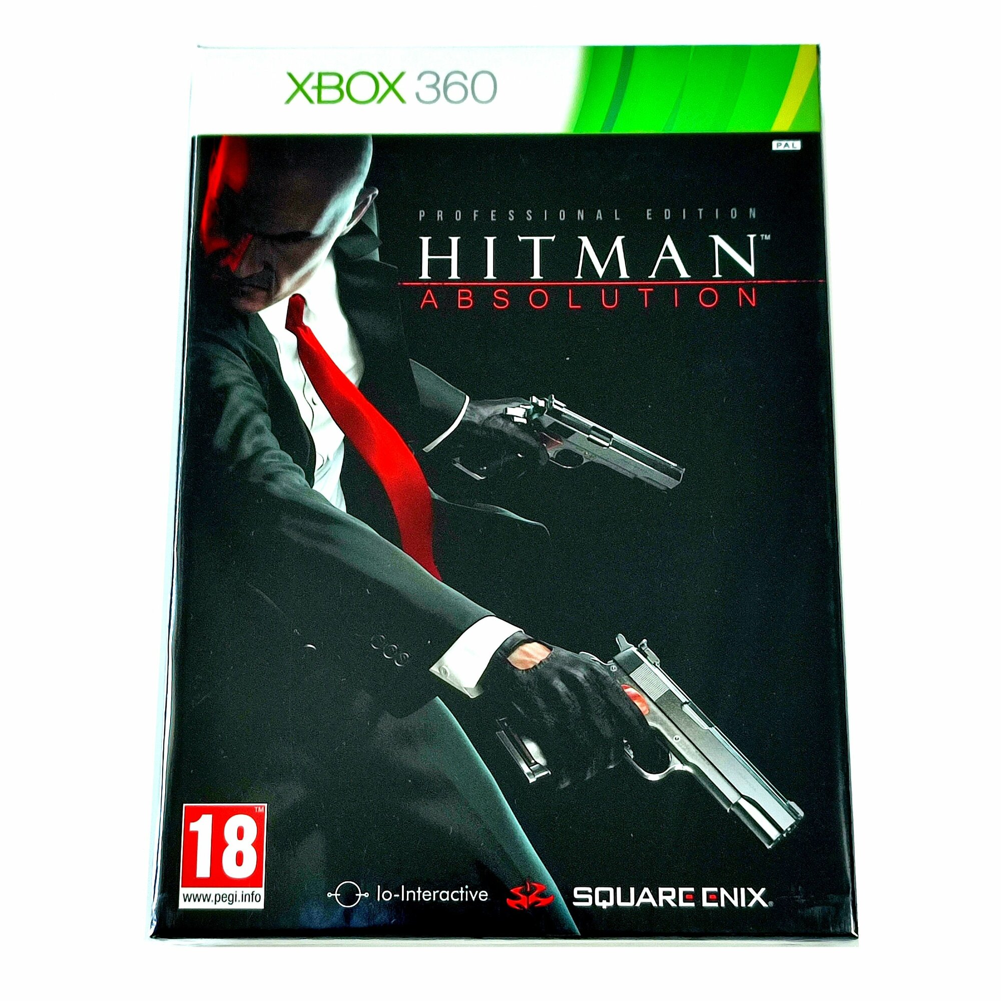Видеоигра для Xbox 360. HITMAN ABSOLUTION. Professional Edition (2012, BOX, английская версия) стелс-экшен / 18+