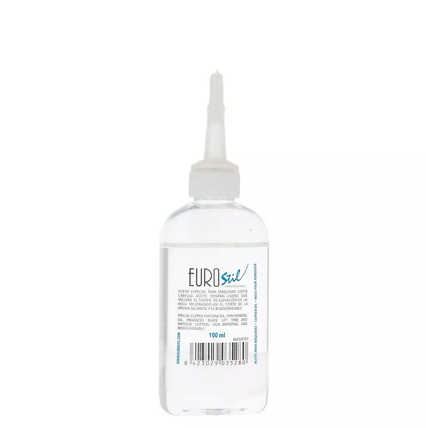 Масло для смазки машинок для стрижки и ножниц Eurostil 100 мл 03751