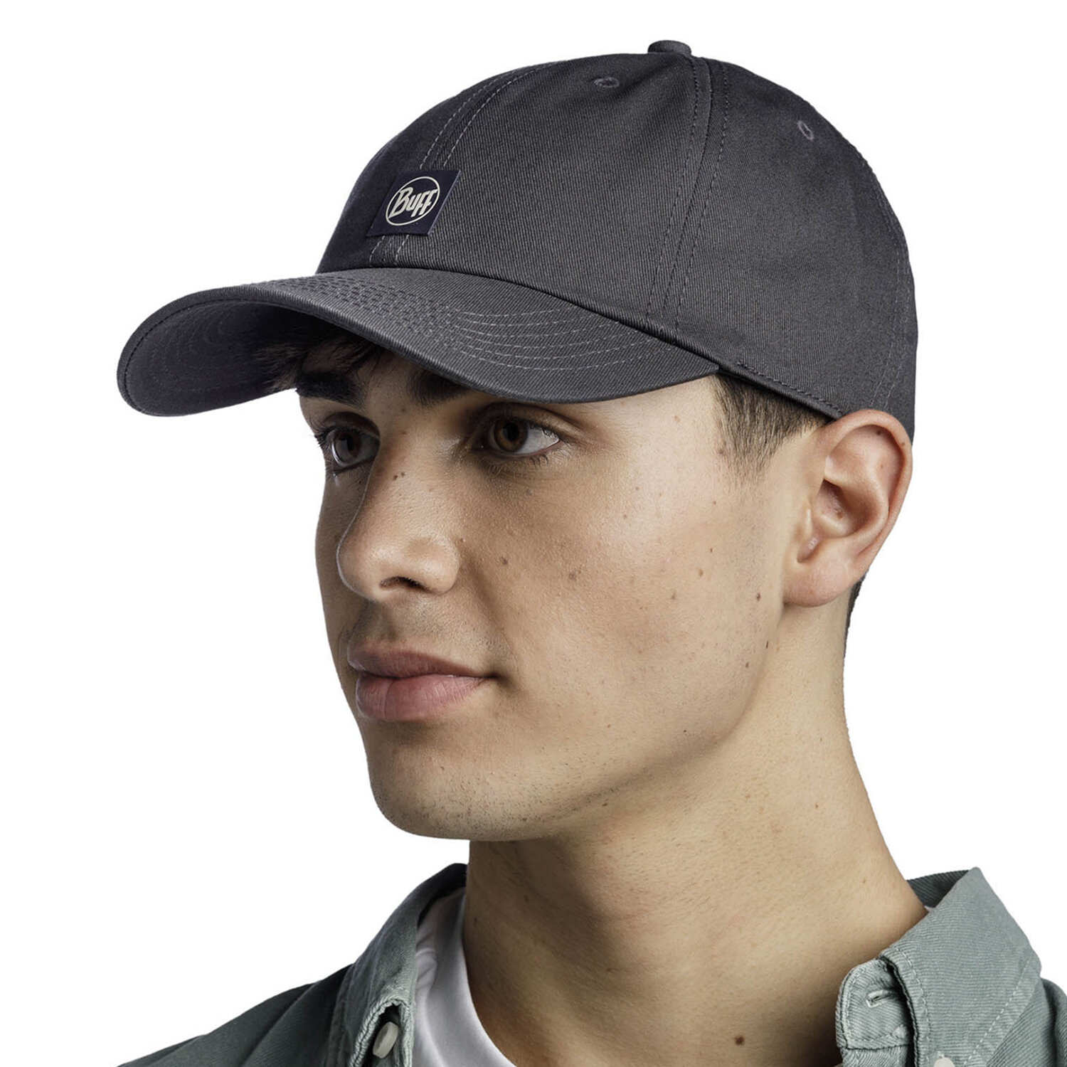 Кепка Buff Baseball cap для взрослых и детей, размер OneSize, серый — фото 1