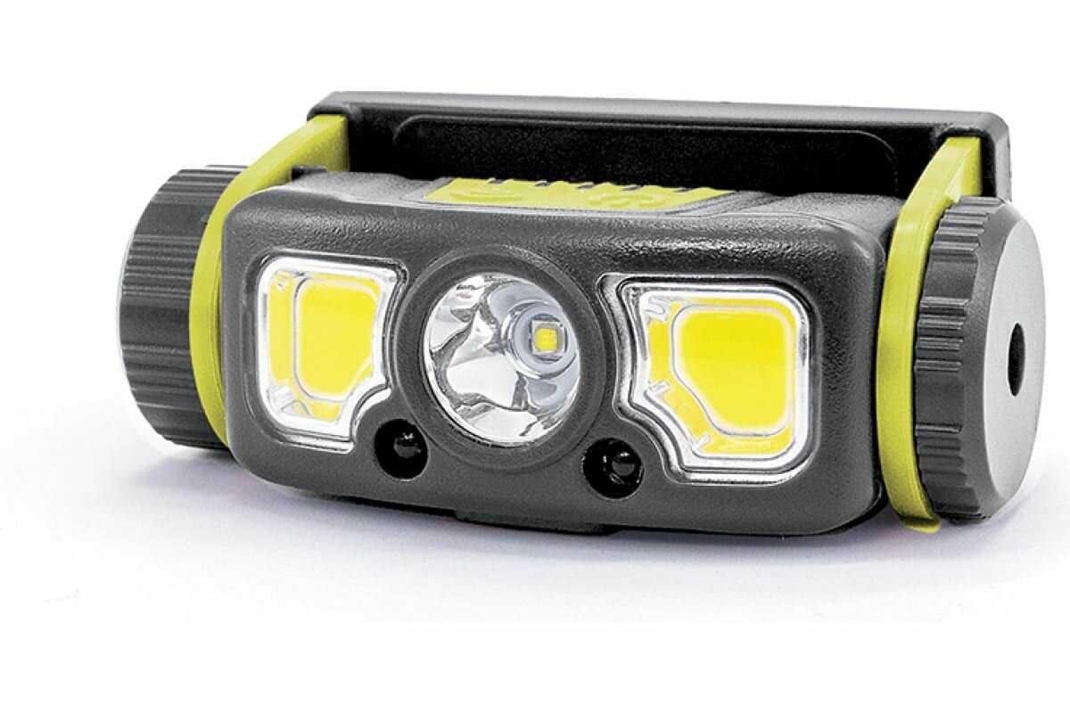 Фонарь яркий ЛУЧ LH-400 "Cobra PRO" налобный CREE 200лм +COB 230лм, Li-ion 2600mAh 4606400106302