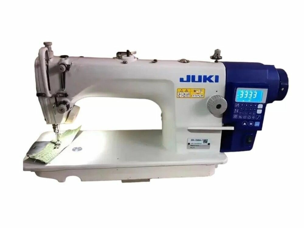 Прямострочная швейная машина JUKI DDL-7000AS7 со стандартным столом и соленоидом AK85