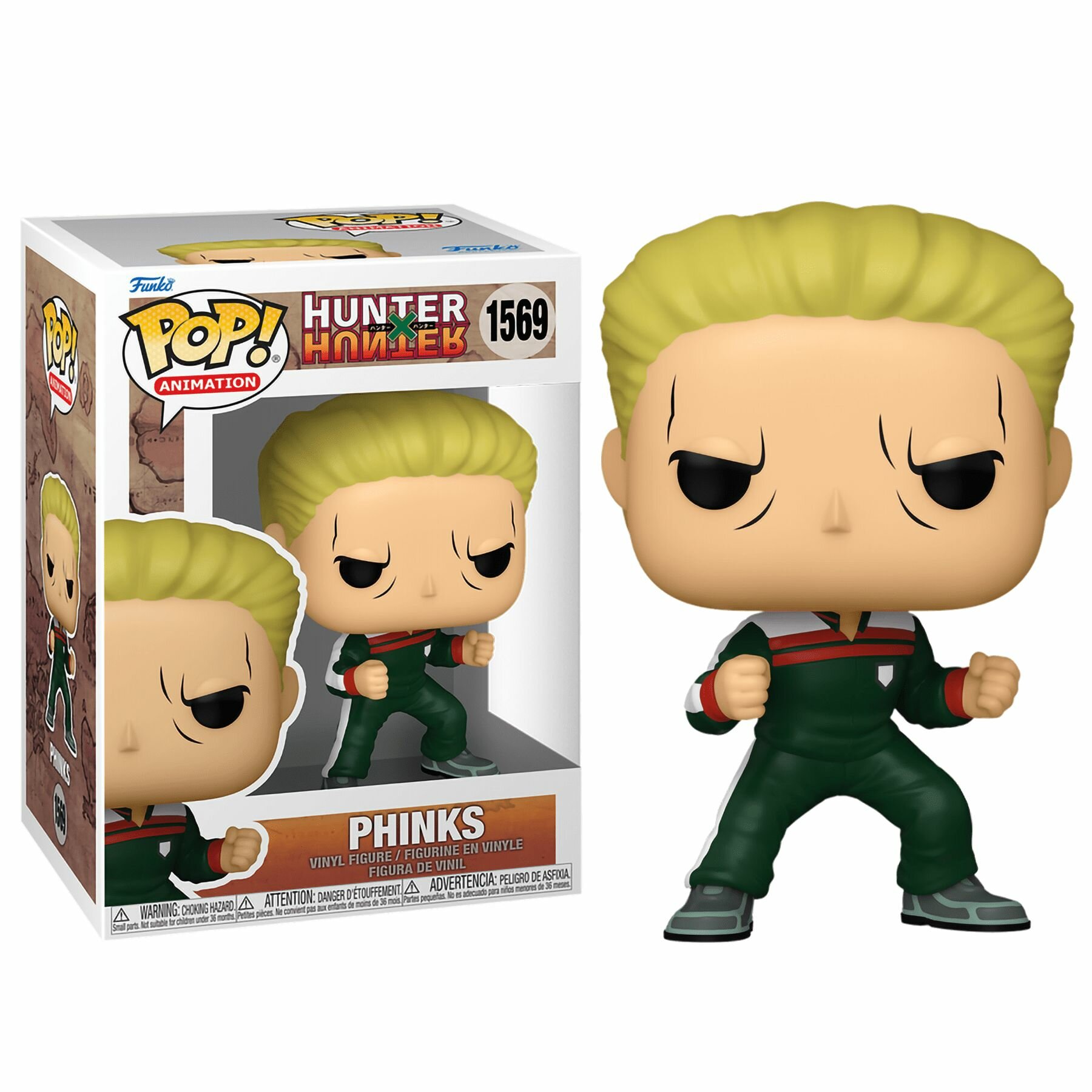 Фигурка Funko Pop! Hunter x Hunter: Phinks (Фанко Поп Нобунага Финкс Магкав из мультфильма Охотник х Охотник))