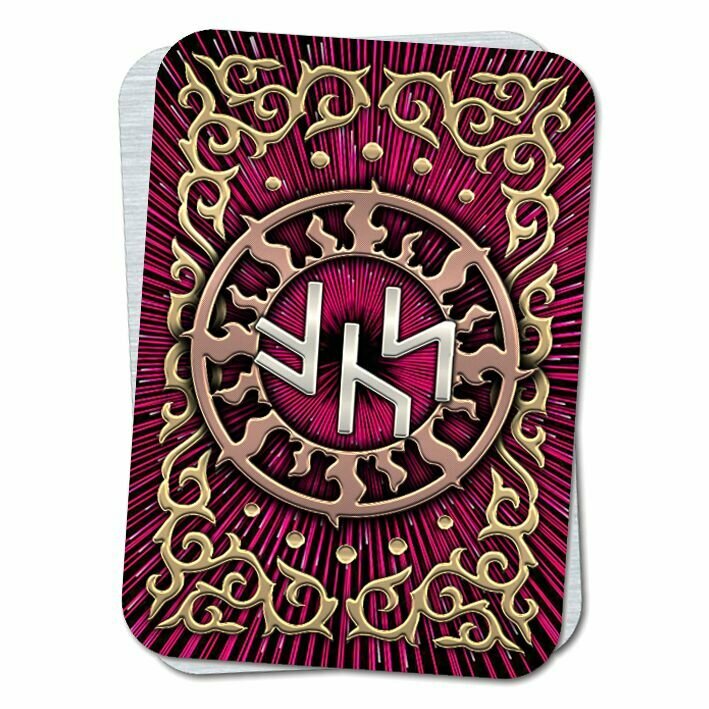 Славянские обереги - Магическая карта Привлечение любви, оберег от сглаза и порчи, талисман удачи, подарки на новый год 2025