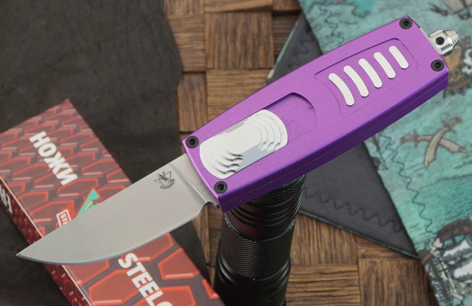 Автоматический складной нож Steelclaw Криптон 03