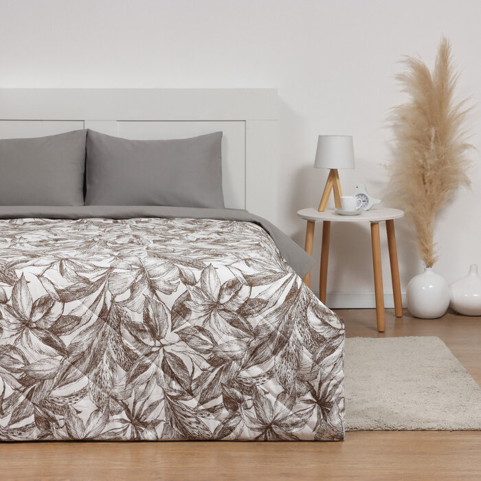 Покрывало LoveLife евро Tropics 200*230±5 см, жатка, 100% п/э