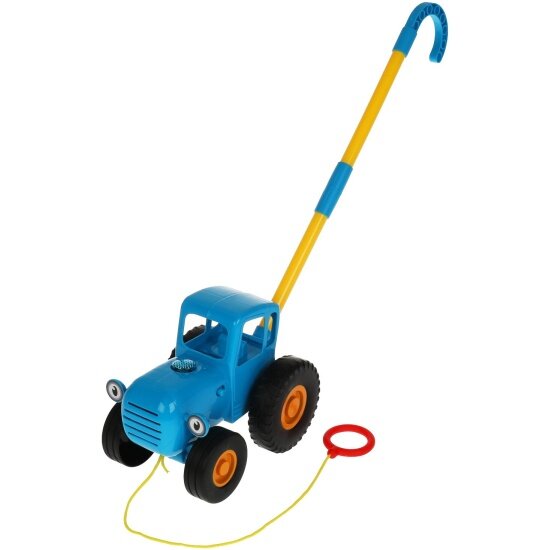 Каталка Умка HT826-R Синий трактор 9 песен свет и звук