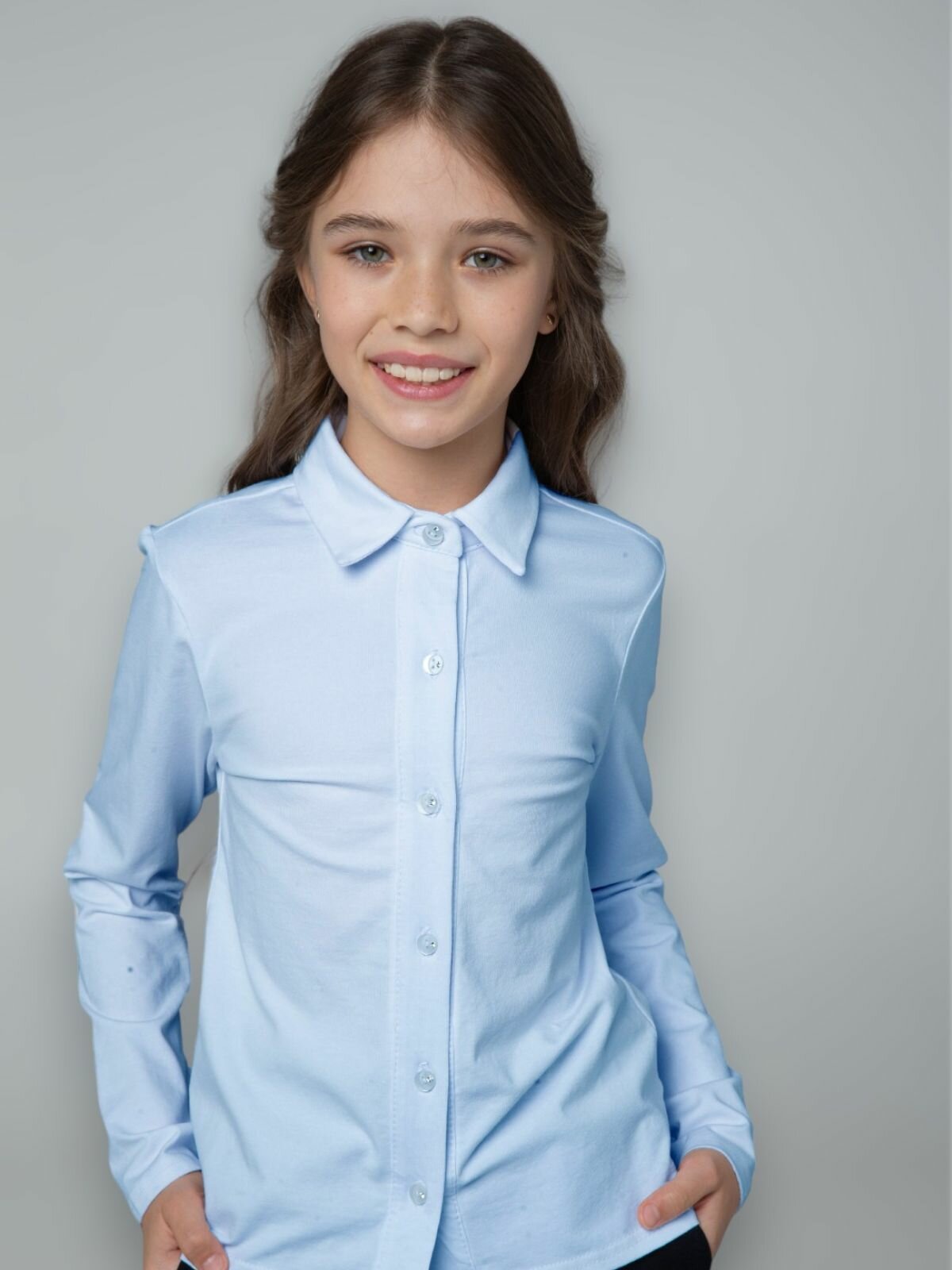 Школьная блуза Весна - лето 2025