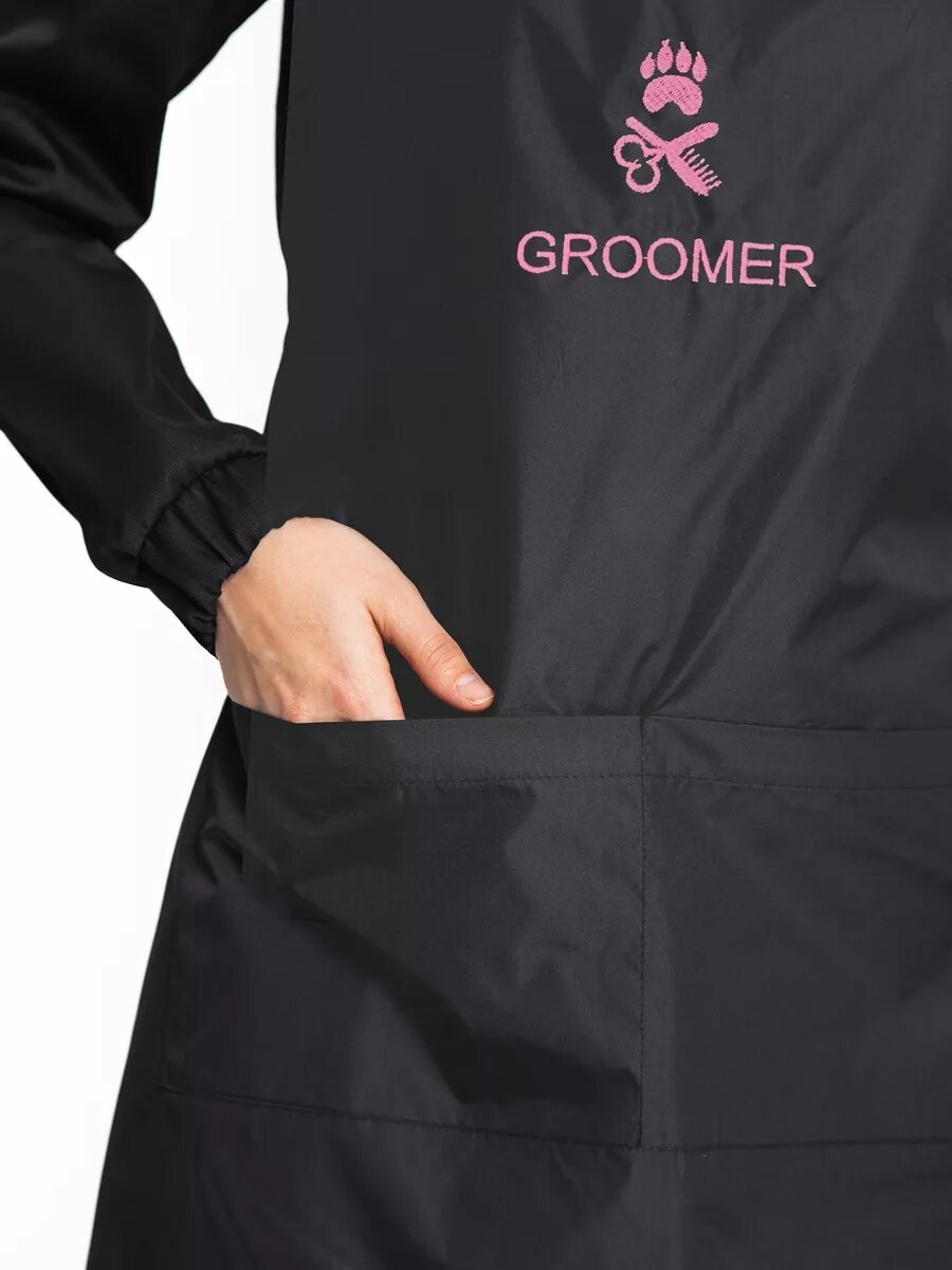 Фартук грумера с вышивкой