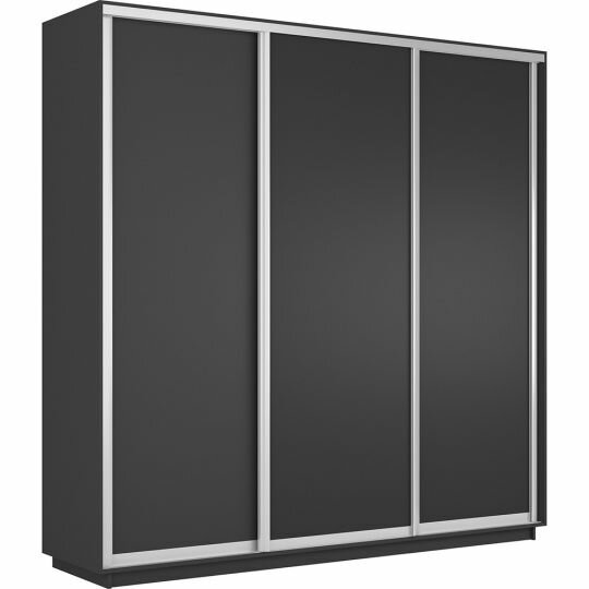 Шкаф-купе Экспресс 1,8 ДСП/ДСП/ДСП Серый диамант глубина 45 см
