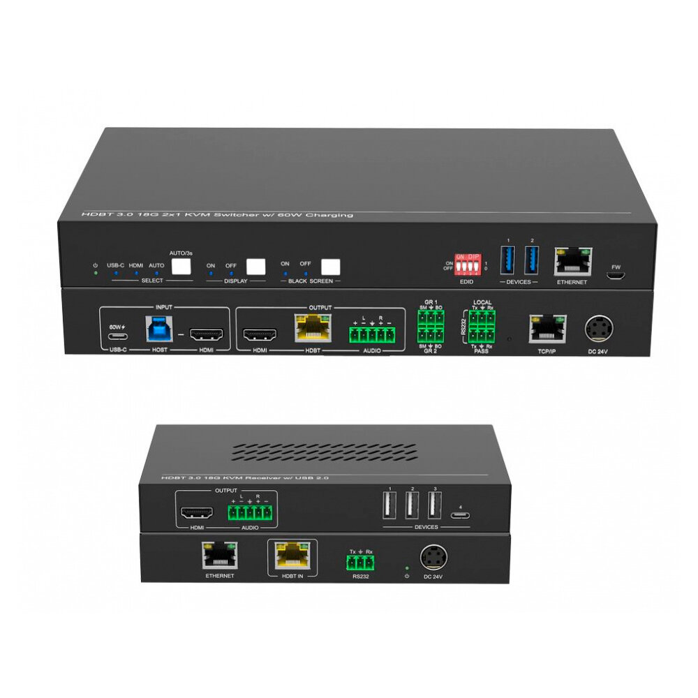 Презентационный коммутатор Digis SS-KVM21-2