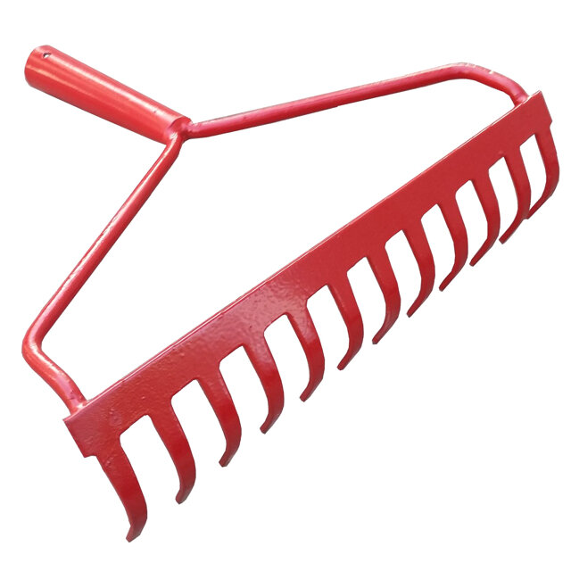 Грабли прямые с 12 прямыми зубьями ГПВТ-12 с выносной тулейкой б/ч