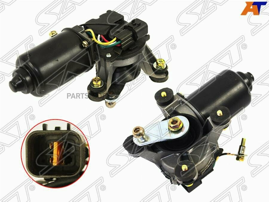 Мотор трапеции стеклоочистителя Chevrolet Lanos 05-09 / Daewoo Lanos 97-08 SAT ST-96303118 | цена за 1 шт