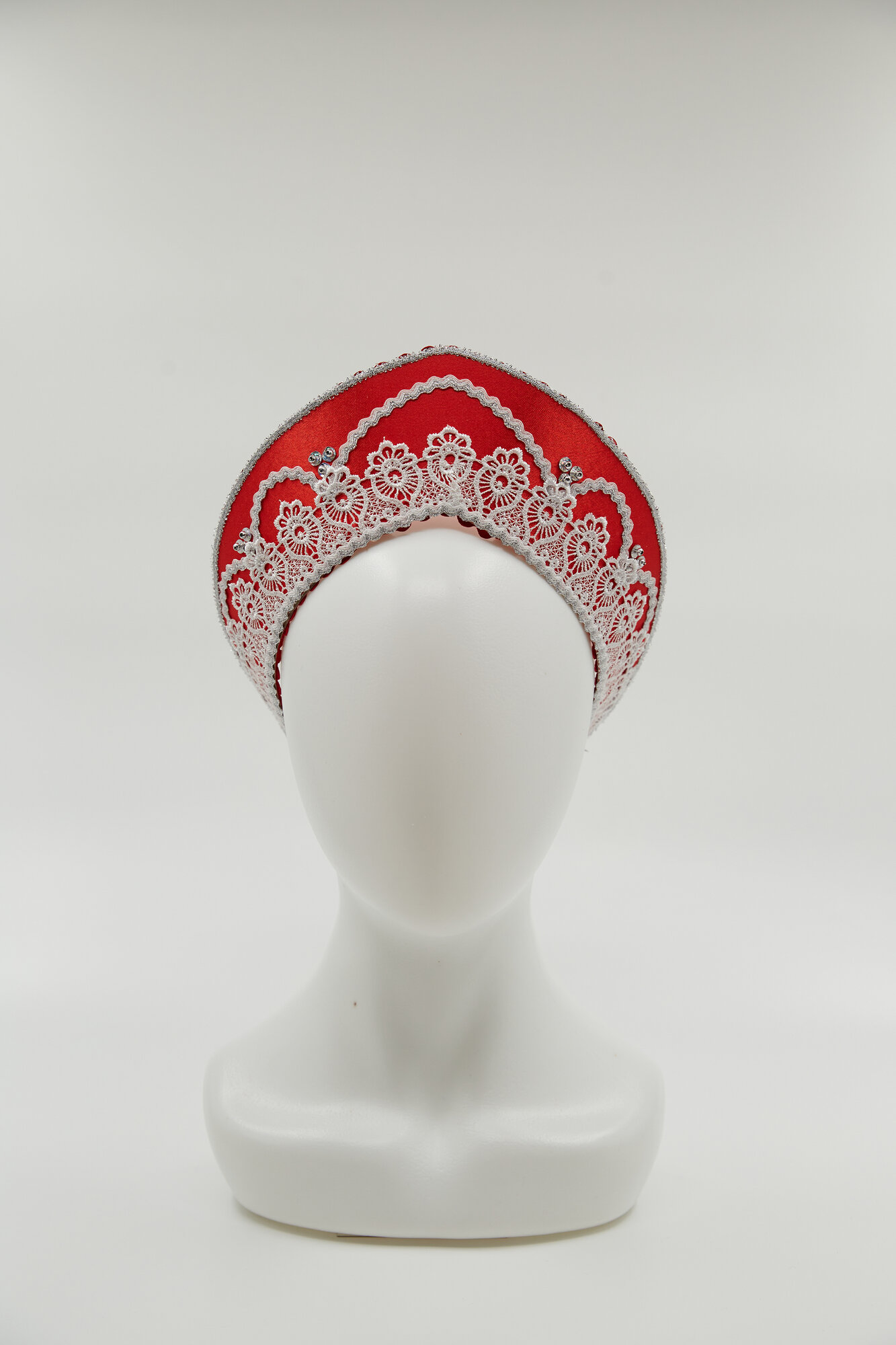 Забава Углич Кокошник "Девичий" (кружево)