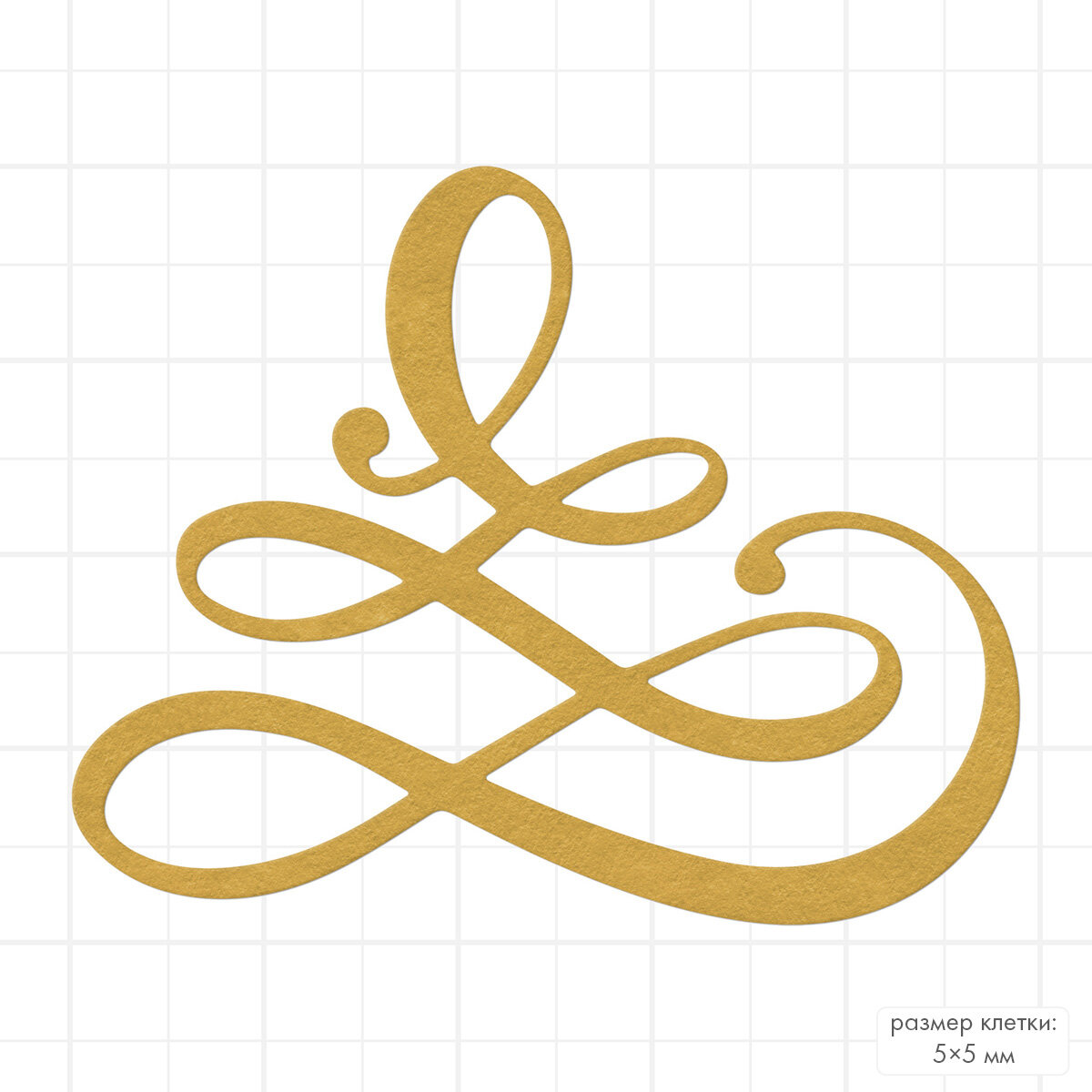 Mr.Painter DICUT-M0094-XS31 Нож для вырубки 5.2×4.2 см Завиток для скрапбукинга