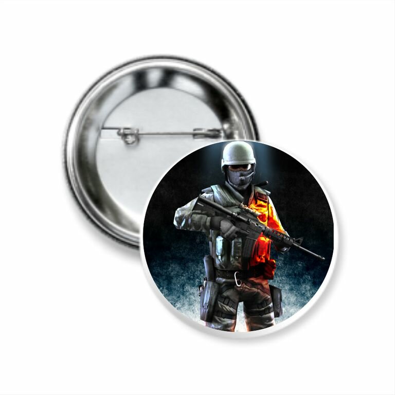 Значок "Counter-Strike, CS GO, Контр Страйк" №5