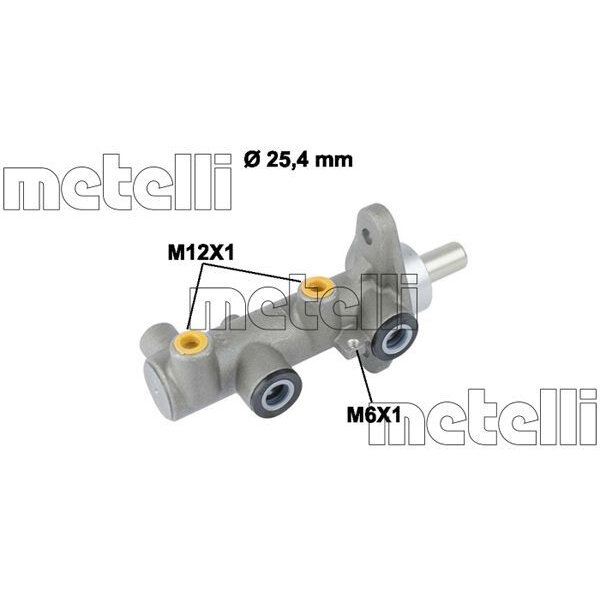 Цилиндр тормозной главный для автомобиля Hyundai Kia, METELLI 05-0818 (1 шт.)