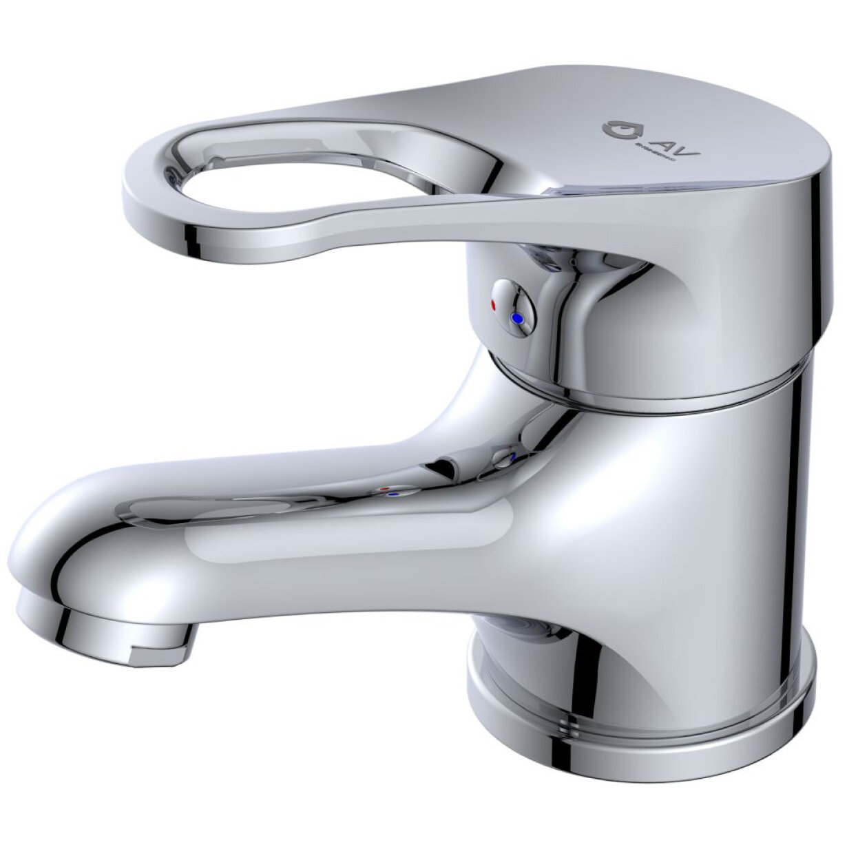 Смеситель для раковины хром AV ENGINEERING (AVBAS1-A294-410)