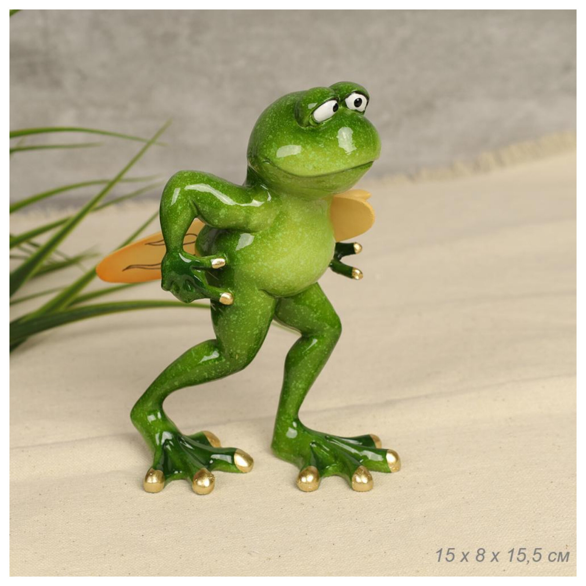 Фигурка «Лягушка сёрфингист»