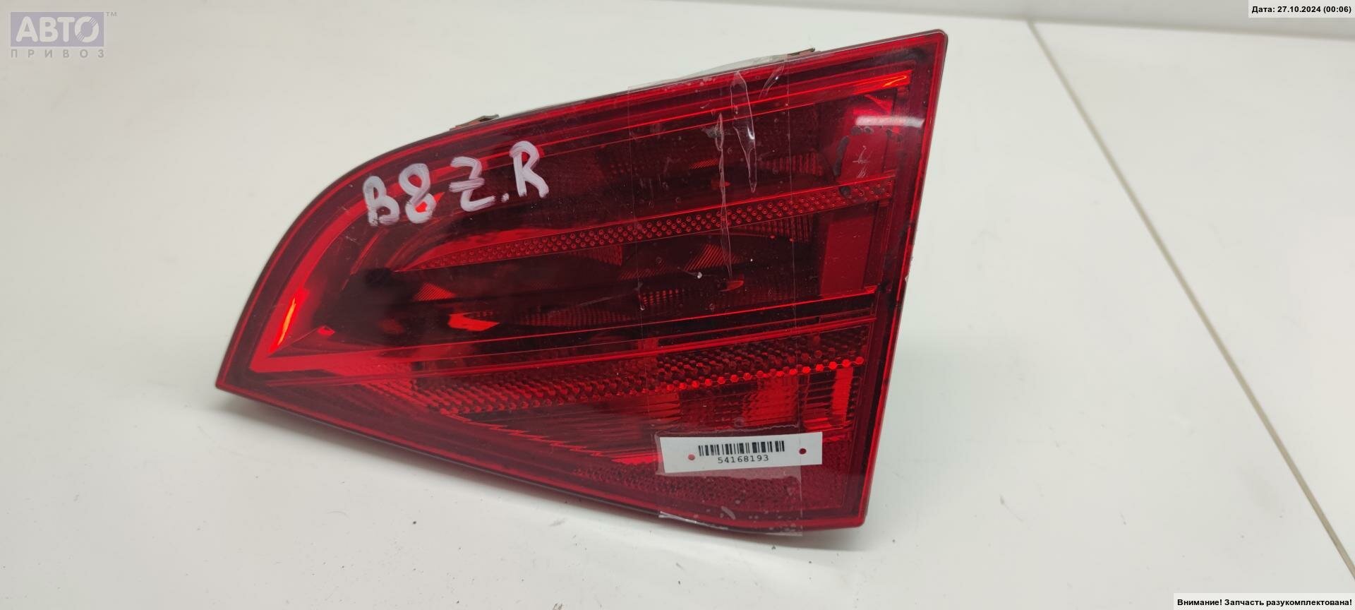 Фонарь крышки багажника правый Audi A4 B8 (2007-2015)