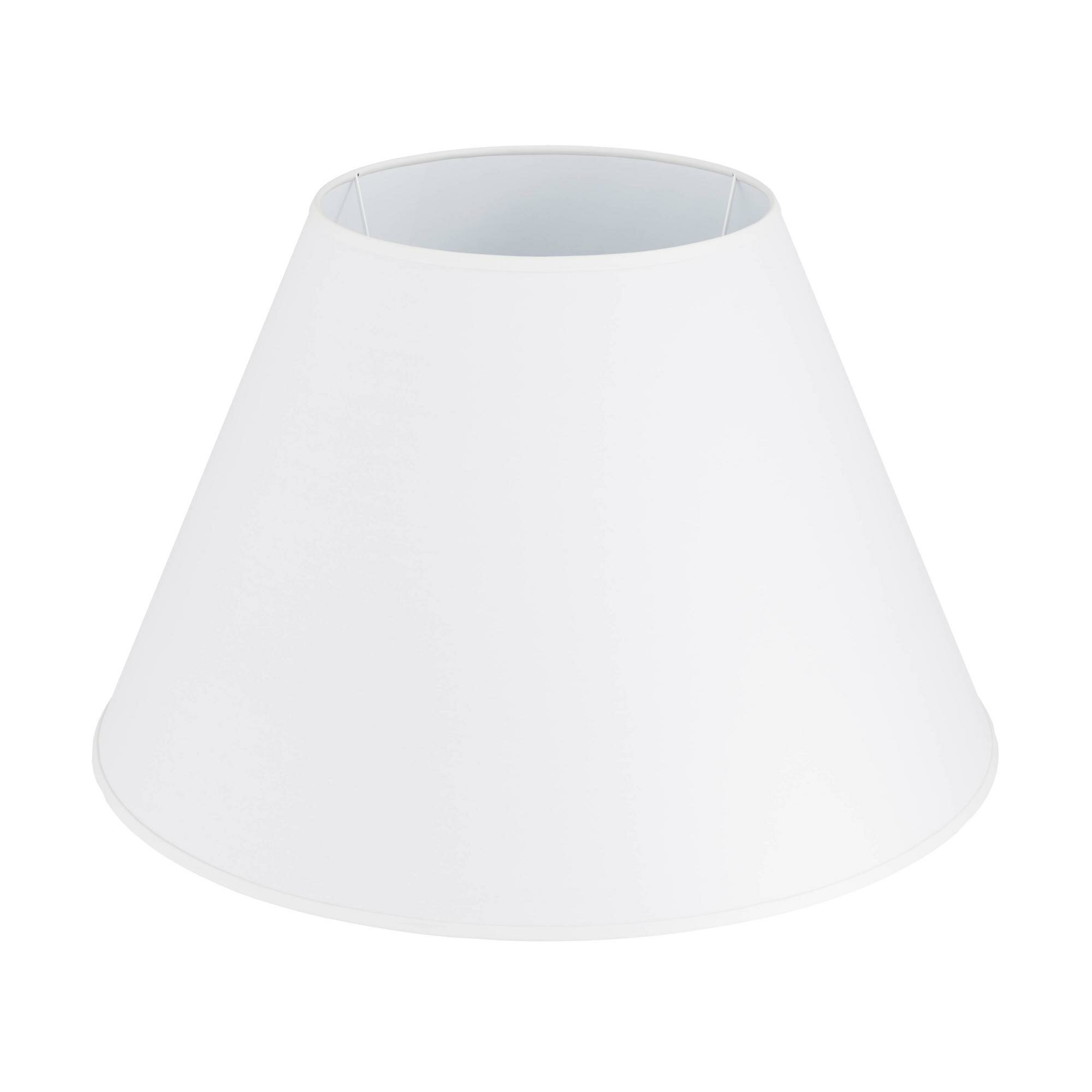 Абажур для светильника 40 см E27 кипенно-белый Razsvet RZ-2040-1-01