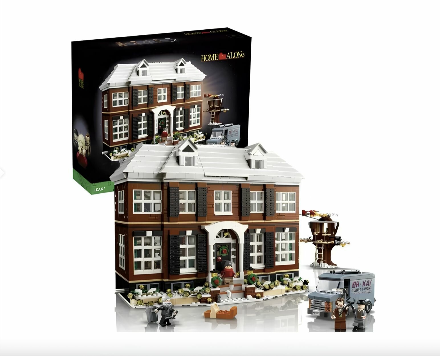 Конструктор "Home Alone", 3955 элементов, сборная модель, 27x34x37см