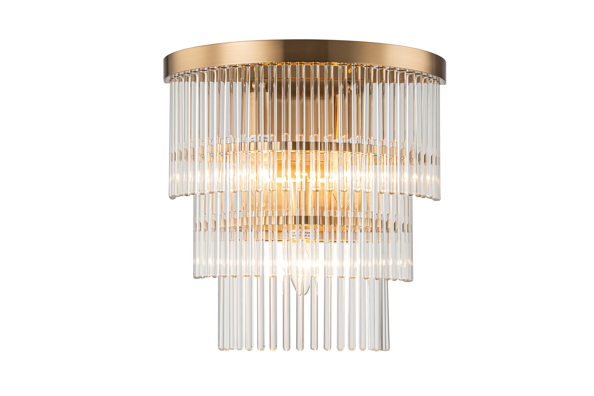 Бра Frantsuza, Металл, Стекло