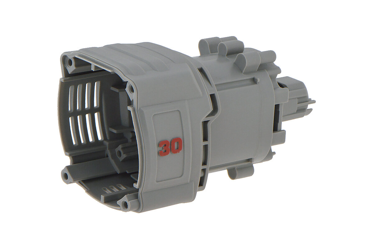 Корпус двигателя неподвижный для перфоратора ИНТЕРСКОЛ П-30/900ABC (s/n 86new.****)