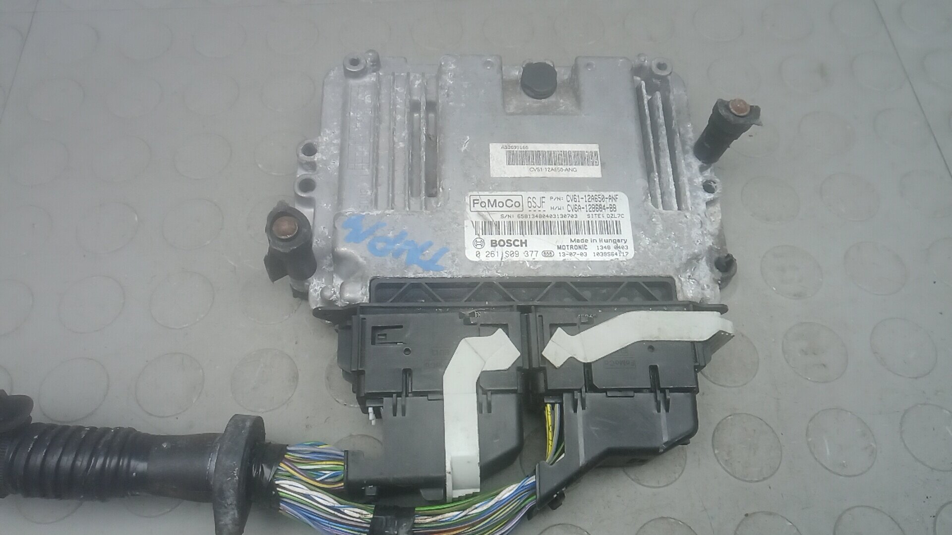 Блок управления двс FORD FOCUS 3, Номер 0261s09377