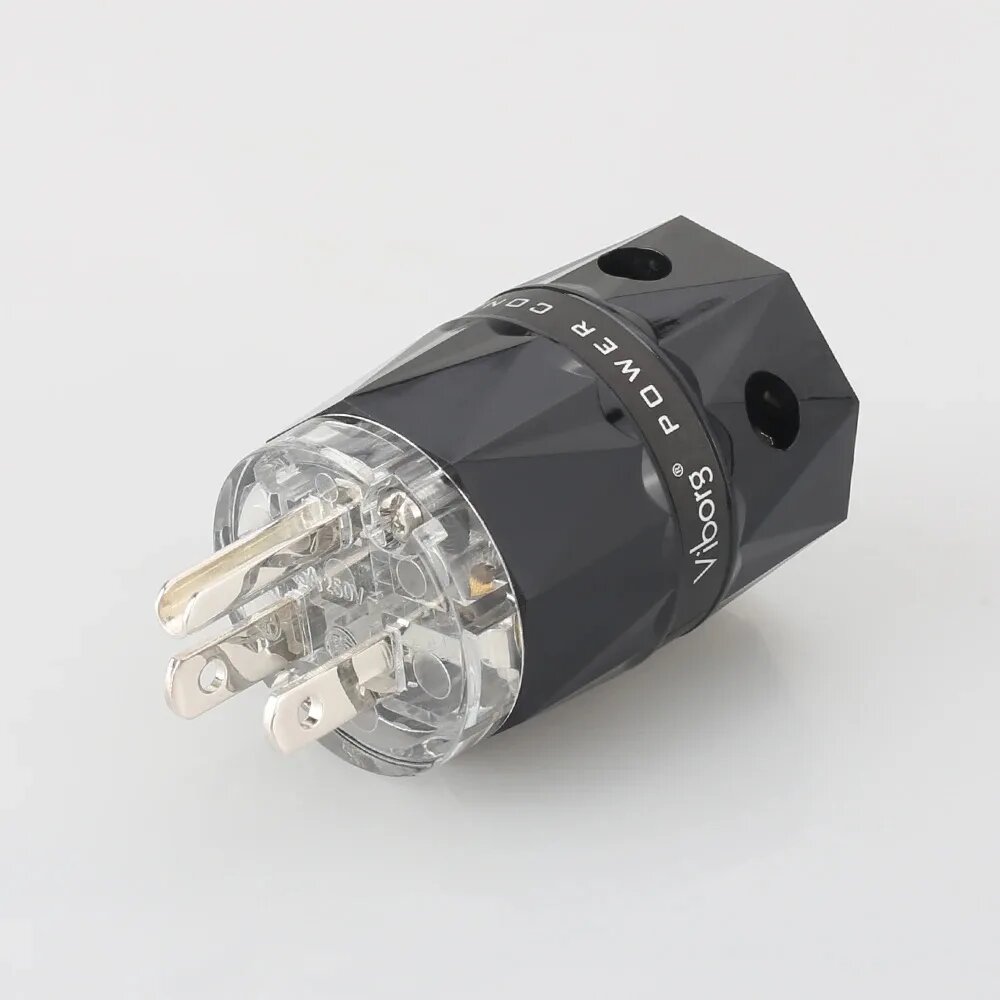 Viborg VM503R + VF503R красная медная вилка для электроники