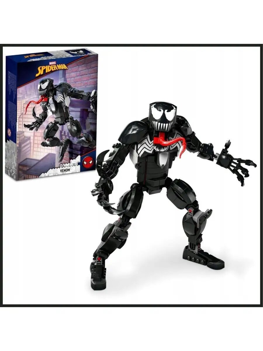 Конструктор Heroes Marvel: Веном Человек Паук аналог LEGO