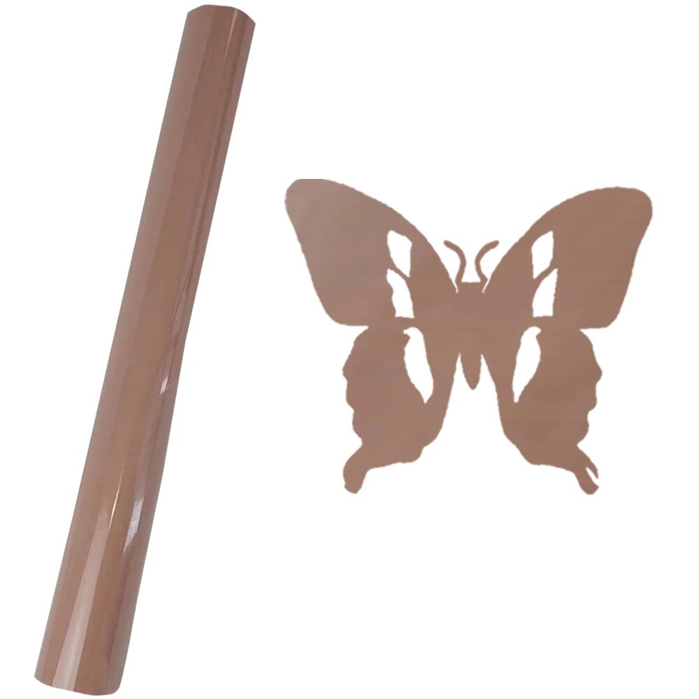 Термотрансферный винил ПВХ Коричневый, 30.5CMX100CM, NPU032