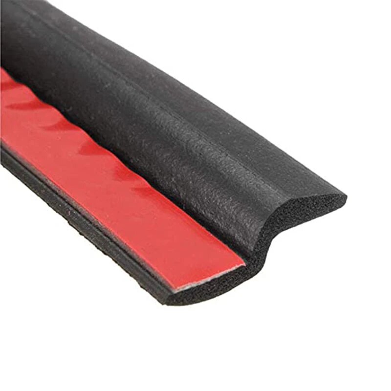 Автомобильная уплотнительная лента Z-образной формы для крышки двигателя, уплотнительная лента для зазоров капота, звукоизоляционная лента для верхнего края ствола двери, Специальная резиновая лента 6 meters