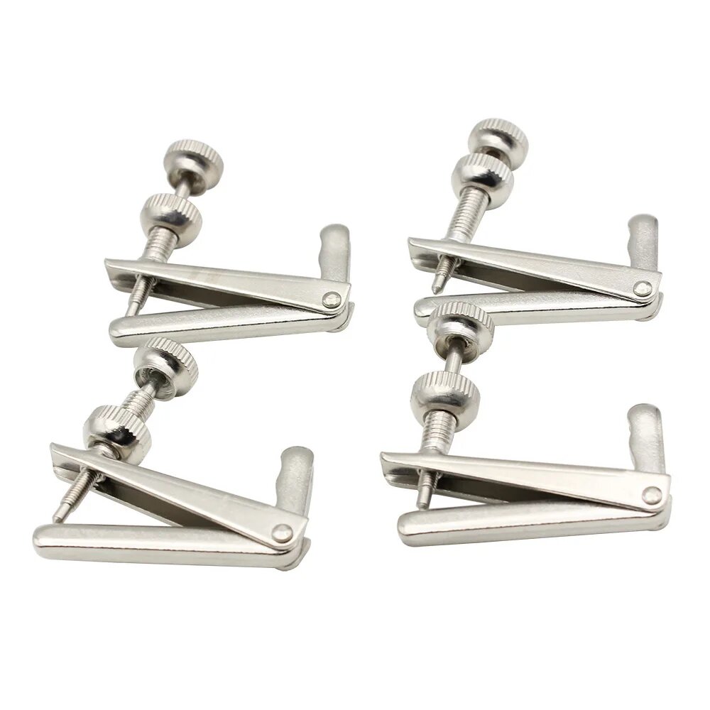 Набор из 4х тонких тюнеров для виолончели IRIN LN61/LN101 Серебряный, Silver