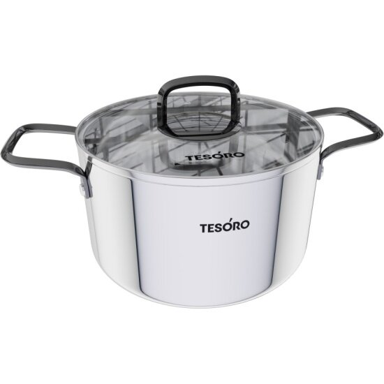 Кастрюля Tesoro Посуда Tesoro Asti 3,4 л (КС634)