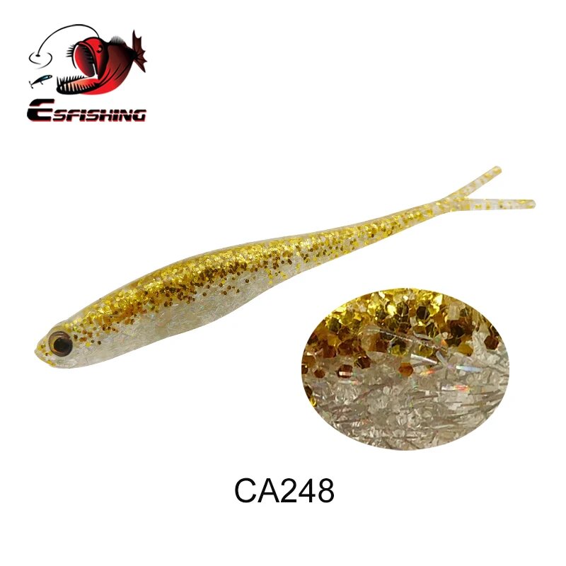 KESFISHING Леurre Souple Real Shad 130 мм (6 шт.) CA248