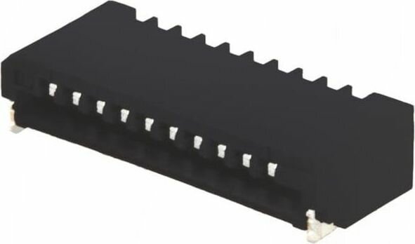 Разъем JST 10FMN-SMT-A-TF (LF)(SN) FFC FPC горизонтальный PIN 10 NONZIF SMT 500мА 1 шт