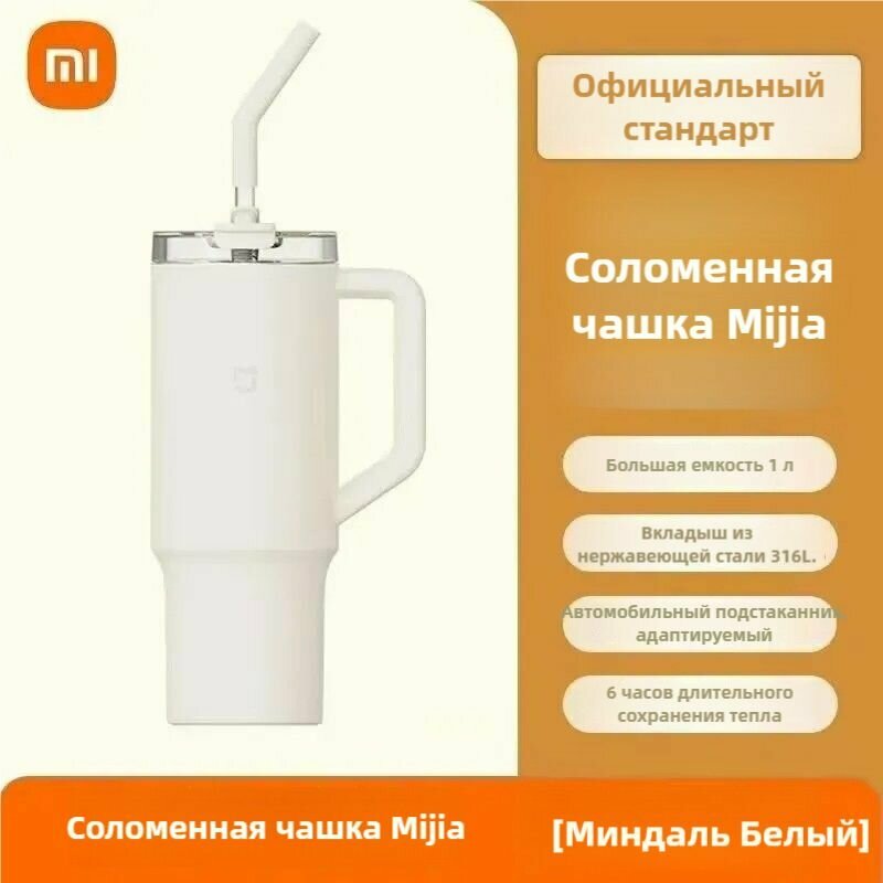 Матермос Xiaomi, нержавеющая сталь, сохраняет тепло/холод до 6 часов — фото 1