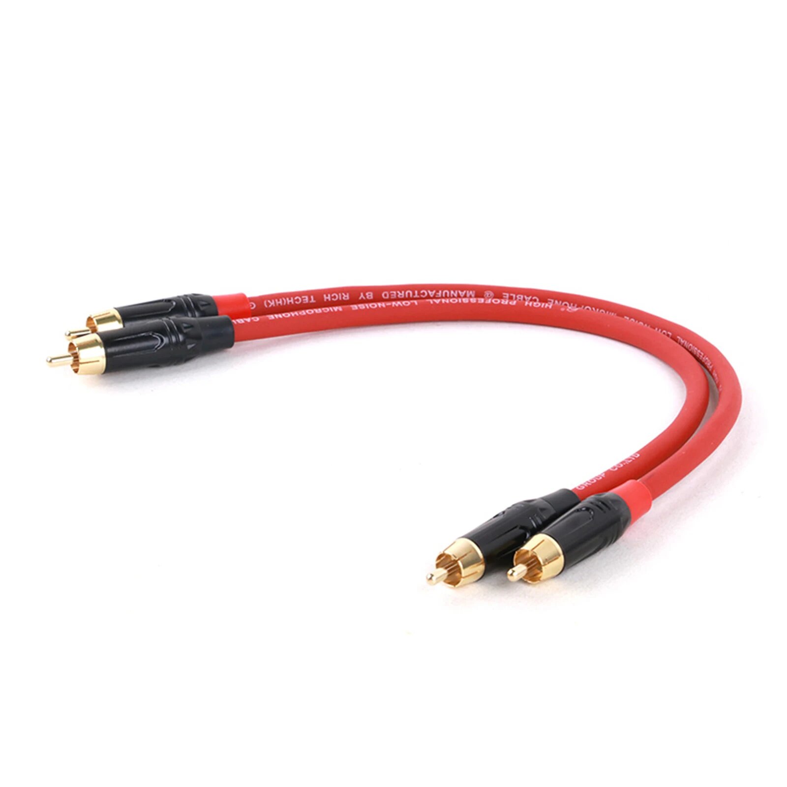 GuerGuo 2 RCA M/M Аудиокабель 0,3-5 м TR045-Red, 1.5 m