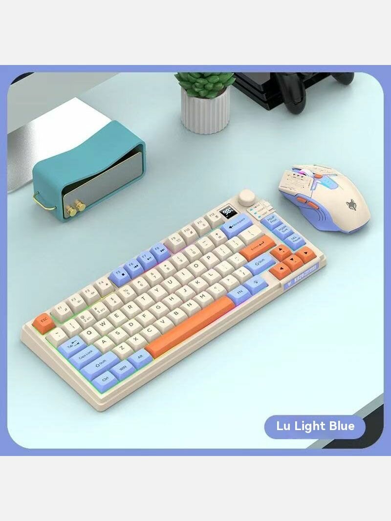 Беспроводная клавиатура FGJP001, 81 ключ, USB Type-C, механическая