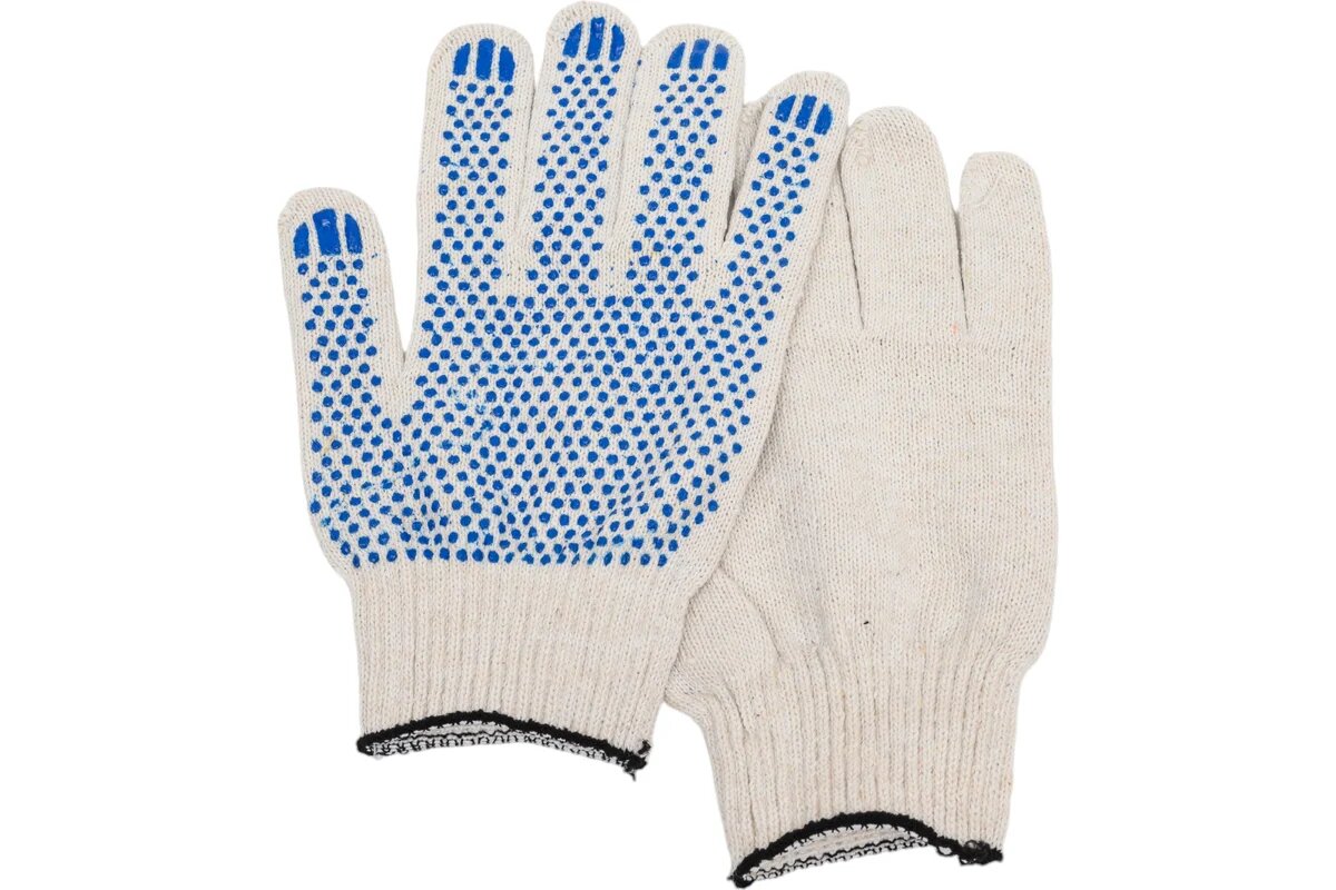 FORT х/б перчатки с ПВХ-покрытием Точка, класс 10, код 00501464798 для защитных работ