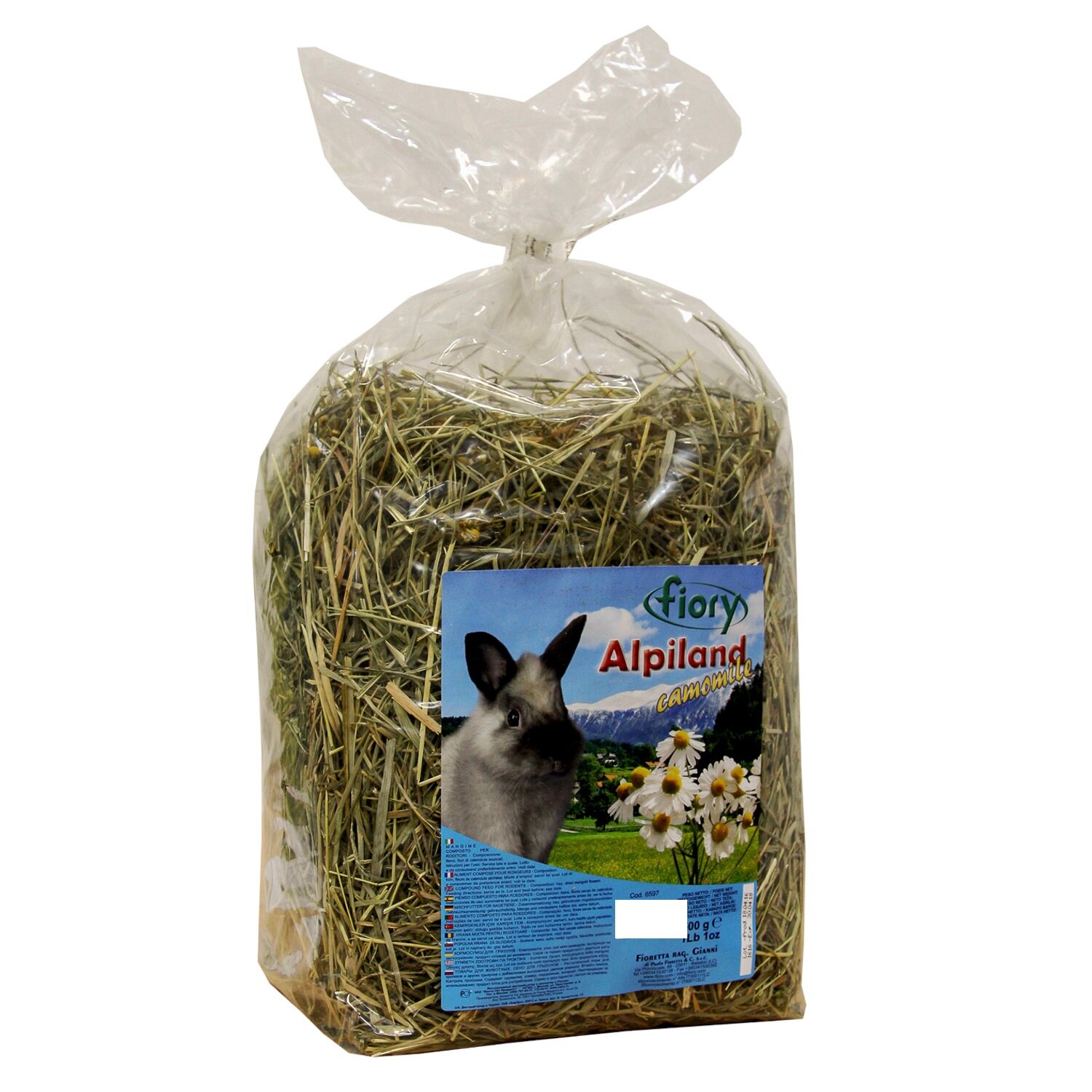 Сено Fiory Alpiland Camomile альпийское с ромашкой 500 гр