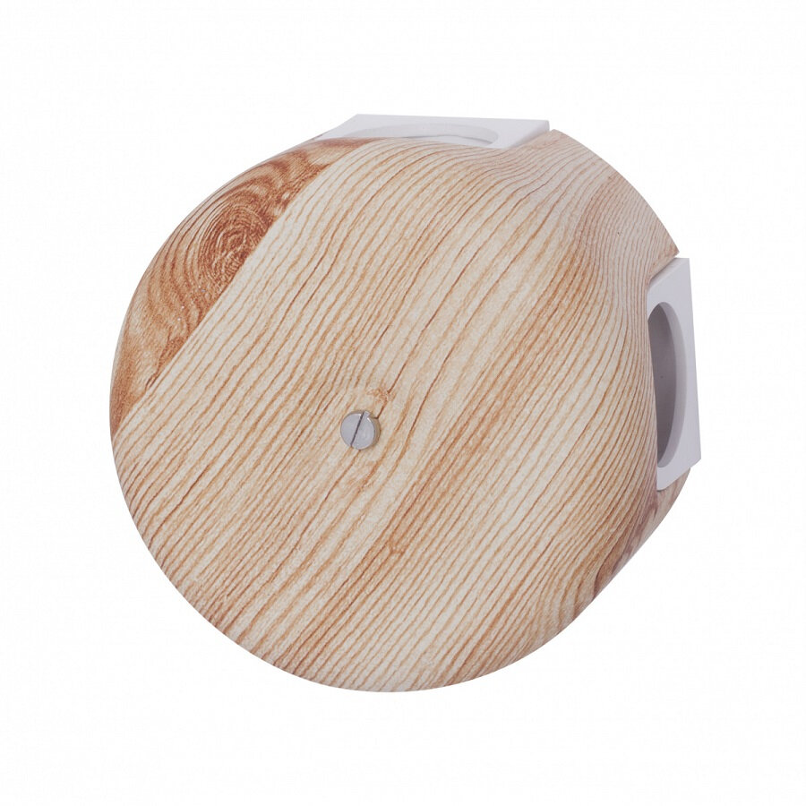 Коробка распределительная BIRONI Лизетта 78 мм (4 ввода в комплекте), пластик, цвет Карельская сосна