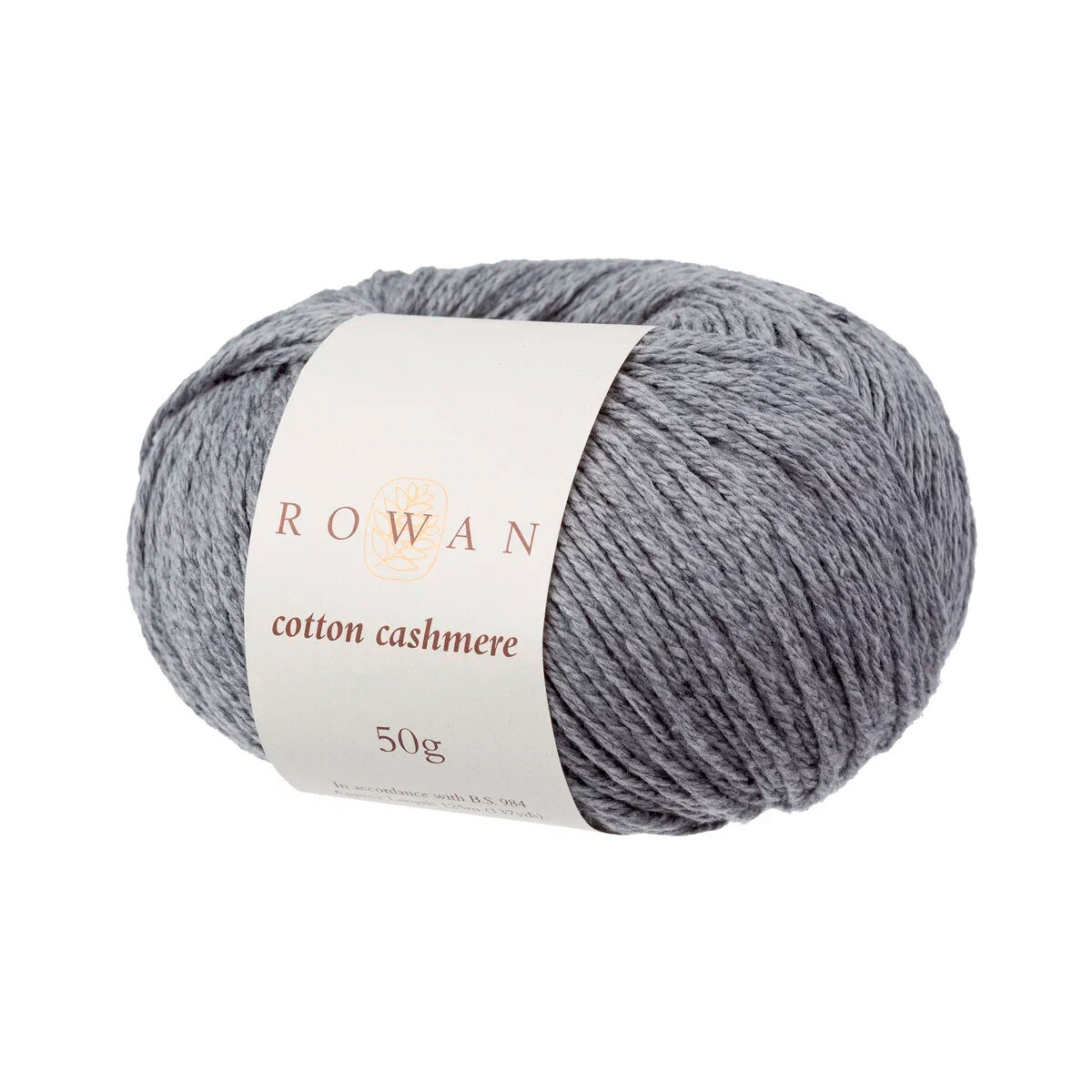 Cotton Cashmere /Коттон Кашемир/ пряжа Rowan, 9802211 (225, stormy sky (грозовое небо), серый)