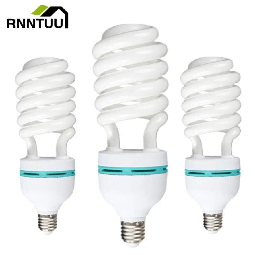 RnnTuu белые энергосберегающие флуоресцентные лампы E27 65W