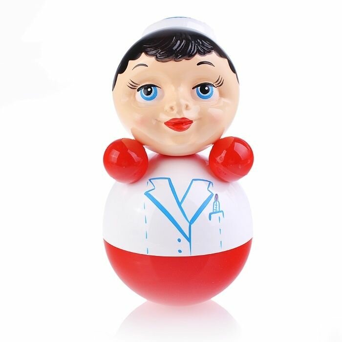 Неваляшка Котовские неваляшки звуковые эффекты, 23 см, в пакете (6С-018)