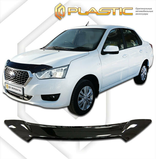 Дефлектор капота Classic черный Datsun on-DO Год выпуска 2014-н. в.