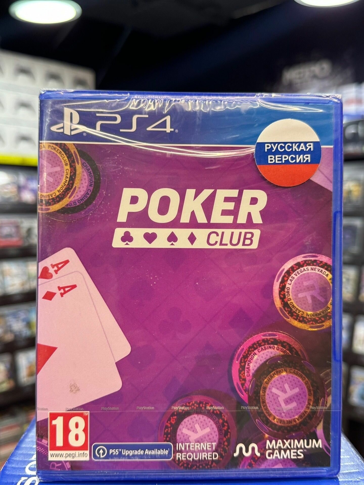 Игра Poker Club PS4