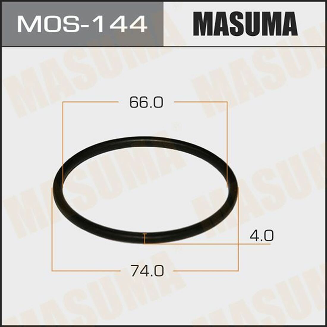 Кольцо уплотнительное глушителя Masuma 66.5х74 MOS-144 1шт.