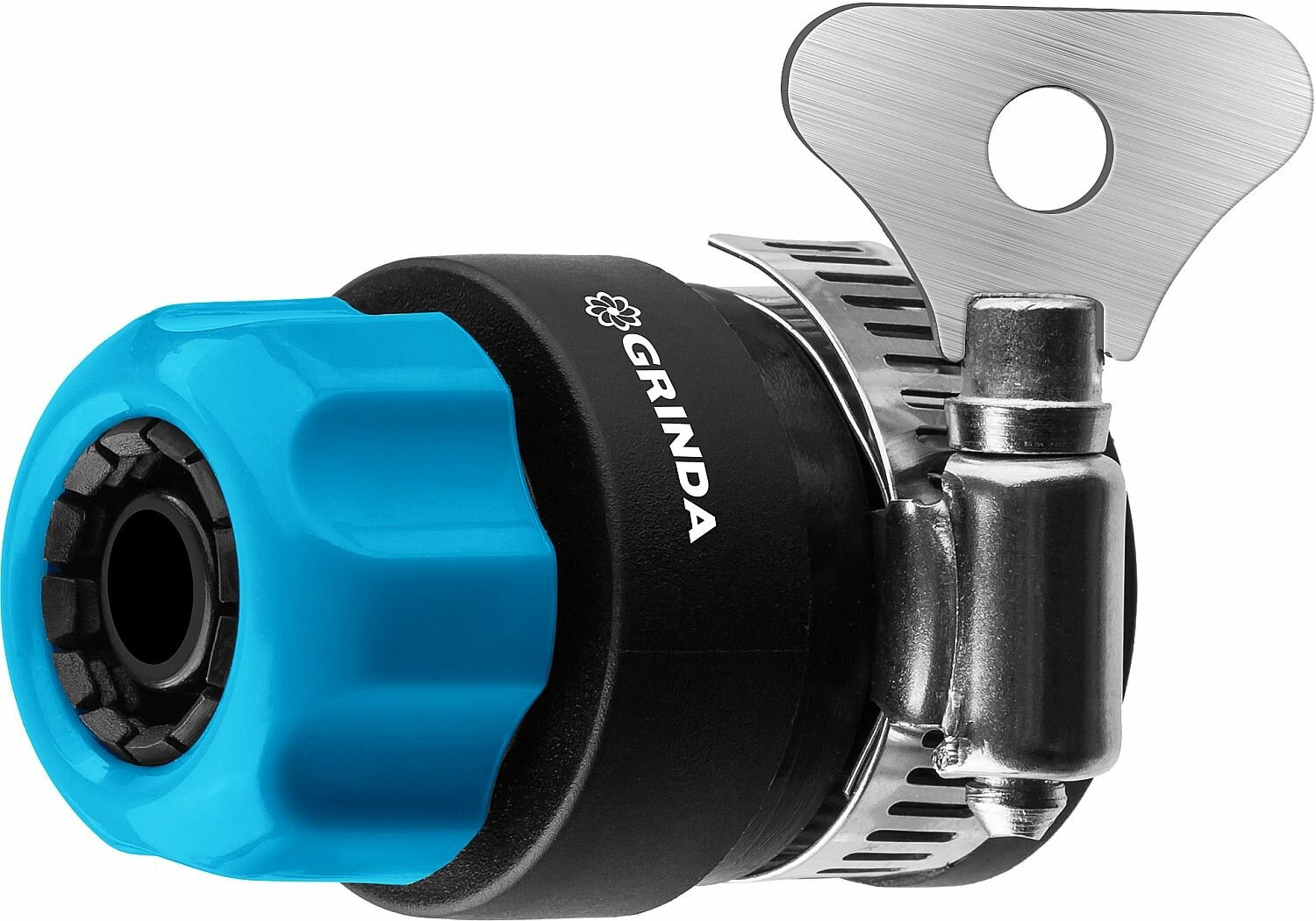 Соединитель быстросъемный с хомутом 3/4" GRINDA