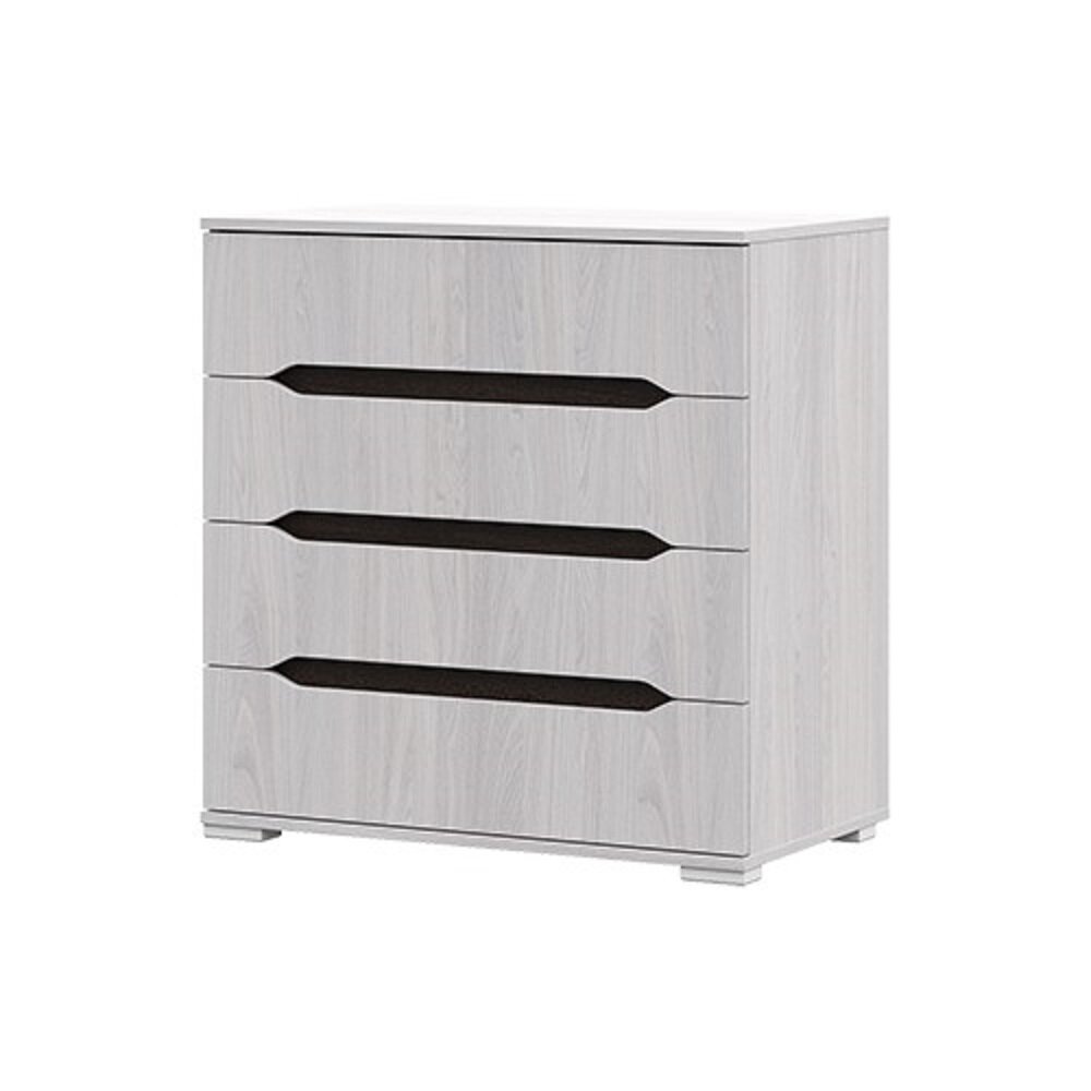 Комод для одежды Валенсия КМ 011 4 ящика 80,0х83,0х45,0 см, дуб анкор